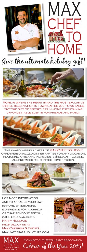 Max Catering & Events presents MAX CHEF TO HOME – Max Blog