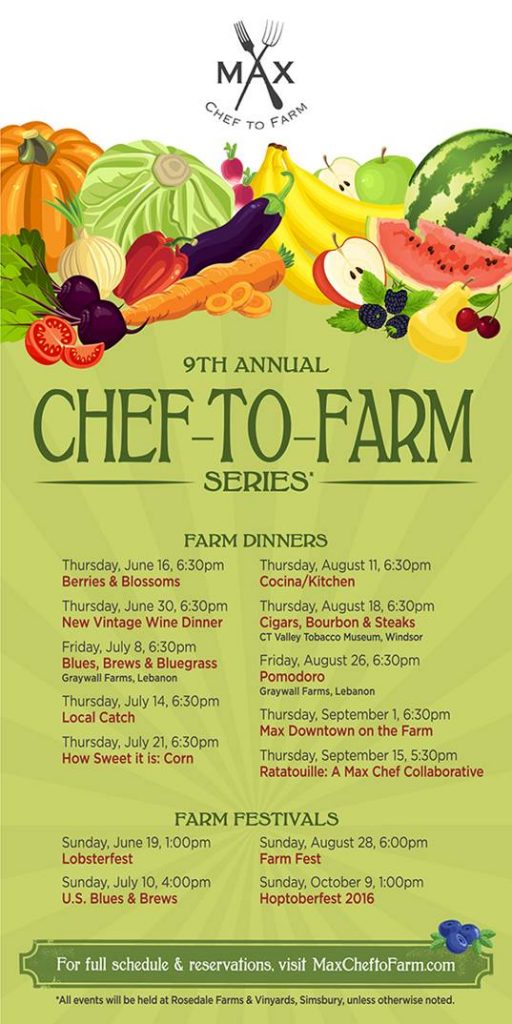 Max Chef to Farm 2016 Season Tickets are now Available – Max Blog